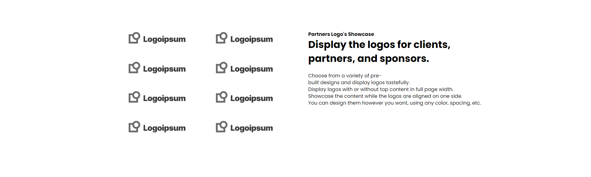Partners Logo Showcase Documentation